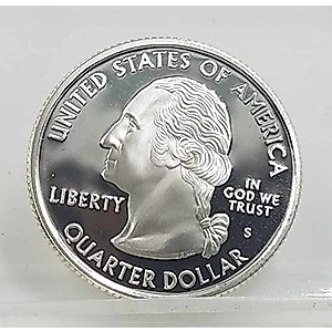 2006 S Silver PROOF Quarter 25 Cents (1/4 Dollar) Nevada Coin. From Opened Mint Set 25 Cents (1/4 Dollar) Graded By Seller Some Wear.
