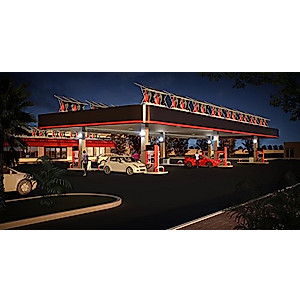 My SolarMill A 1 KW Wind & Solar Hybrid | Home or Commercial Renewable Power System Kit (red white and blue)