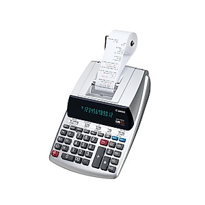 Canon Office Products 2202C001 Canon MP25DV-3 Desktop Printing Calculator with Currency Conversion, Clock & Calendar