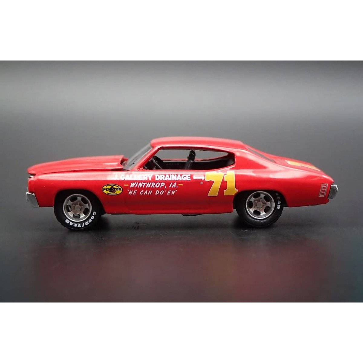 Doc Mayner's 1972 Chevy Chevelle, J. Gallery Drainage - Greenlight 30315 - 1/64 Scale Diecast Car