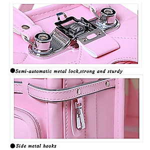 ransel randoseru girls and boys backpack japanese blue school bags Senior PU leather