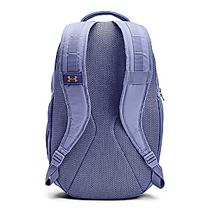 Under Armour Hustle 5.0 Backpack, (576) Peri/Peri/Metallic Light Copper, One Size Fits All