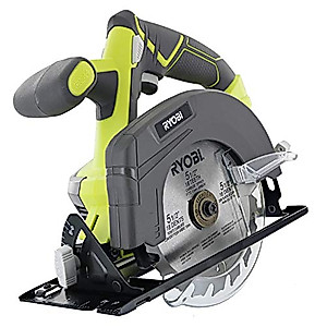 Ryobi One P505 18V Lithium Ion Cordless 5 1/2" 4,700 RPM Circular Saw (Battery Not Included, Power Tool Only), Green