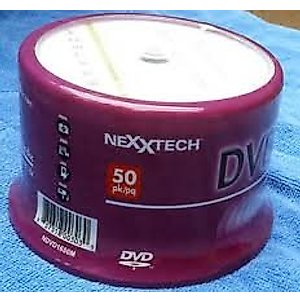 Nx Nexxtech Dvd-r, 4.7gb, 50pk,