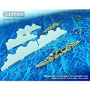 LITKO Smoke Screen Markers | Fog Marker | Pack of 4 | (Small)