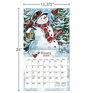 LANG Sam Snowman 2024 Wall Calendar (24991001939) Multi