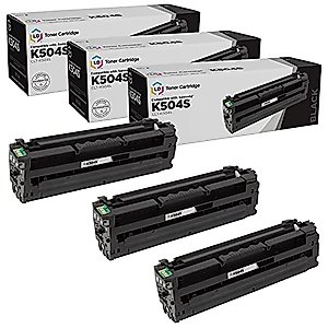 LD Compatible Toner Cartridge Replacement for Samsung K504S CLT-K504S (Black, 3-Pack)