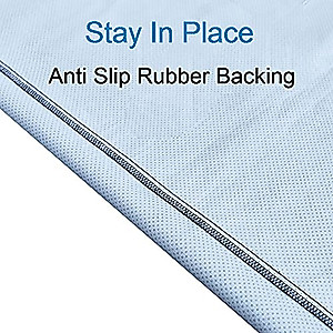 2PCS Non-Slip Pee Pads for Dogs 54" x 54", Washable Puppy Pads with Fast Absorbent, Reusable, Waterproof Rug for Training, Whelping, Housebreaking, Incontinence for Dog Playpen