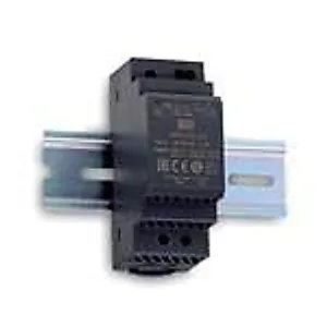 Mean Well DDR-30L-12 Module DC-DC 1-Out 12V 2.5A 30W 4-Pin, DC-DC Ultra Slim Industrial DIN Rail Converter; Input 18-75Vdc; Single Output 12Vdc at 2.5A.