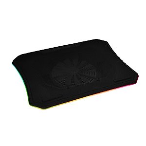 Thermaltake Massive 20 RGB Steel Mesh Panel Single 200mm Fan 10"‐19" Laptop Notebook Cooling Pad CL‐N014‐PL20SW‐A