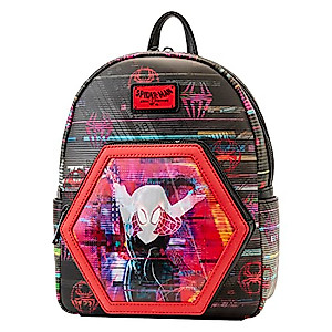 Loungefly Marvel Across the Spider-Verse Lenticular Double Strap Shoulder Bag