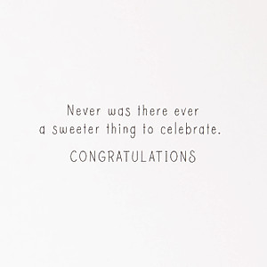 Hallmark Signature New Baby Greeting Card, Winnie the Pooh and Piglet