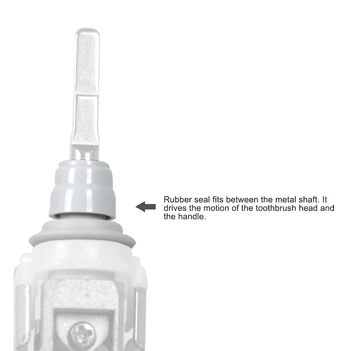 Electric Toothbrush Waterproof Shaft Rubber Pad Compatible with Philips HX6511 HX6530 HX6710 HX6730 HX6920 HX6930 HX6950 HX9140 HX9340 HX9350 HX9160 HX939V Universal Waterproof Rubber Seal Ring