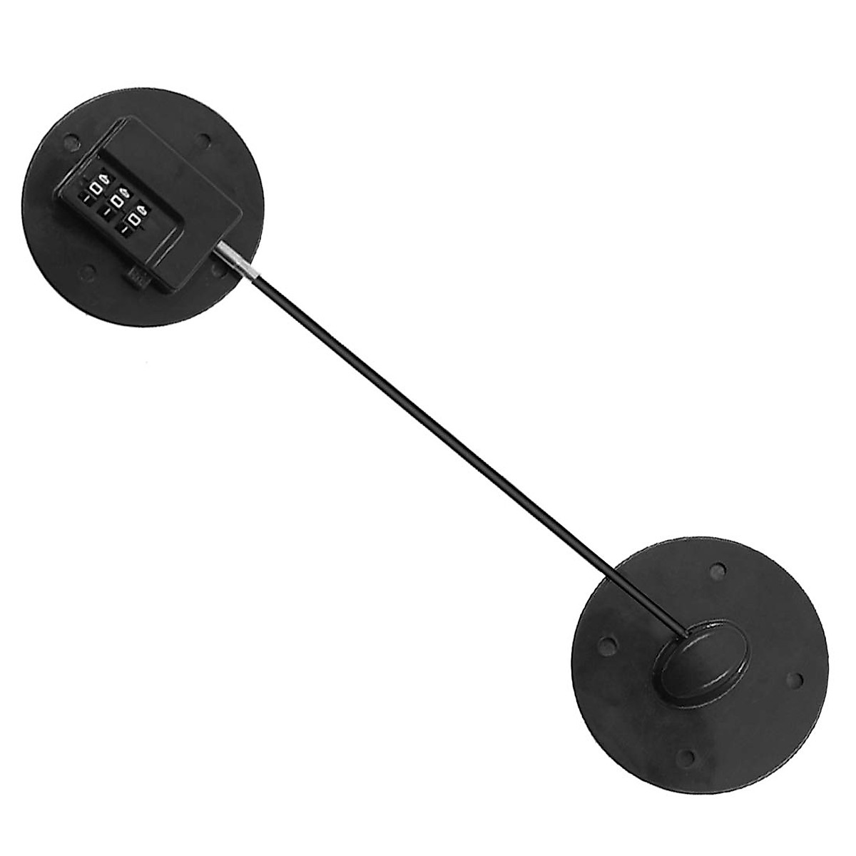 BokWin Refrigerator Combination Lock, Refrigerator Child Lock, Freezer Door Lock, Strong Adhesive Coded Lock Fridge Safety Lock Children File Drawer Cupboard Lock, No Keys Needed - Just Stick It