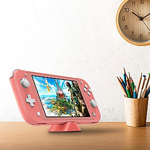 Nintendo 2021 Switch Lite Console Family Christmas Holiday Bundle - Coral, 5.5" Touchscreen Display, Built-in Plus Control Pad, Speakers, WiFi, Bluetooth 4.1, Charging Station Bundle