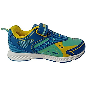 JOSMO Baby Shark Sneaker (Toddler/Little Kid) Blue/Yellow 9 Toddler M