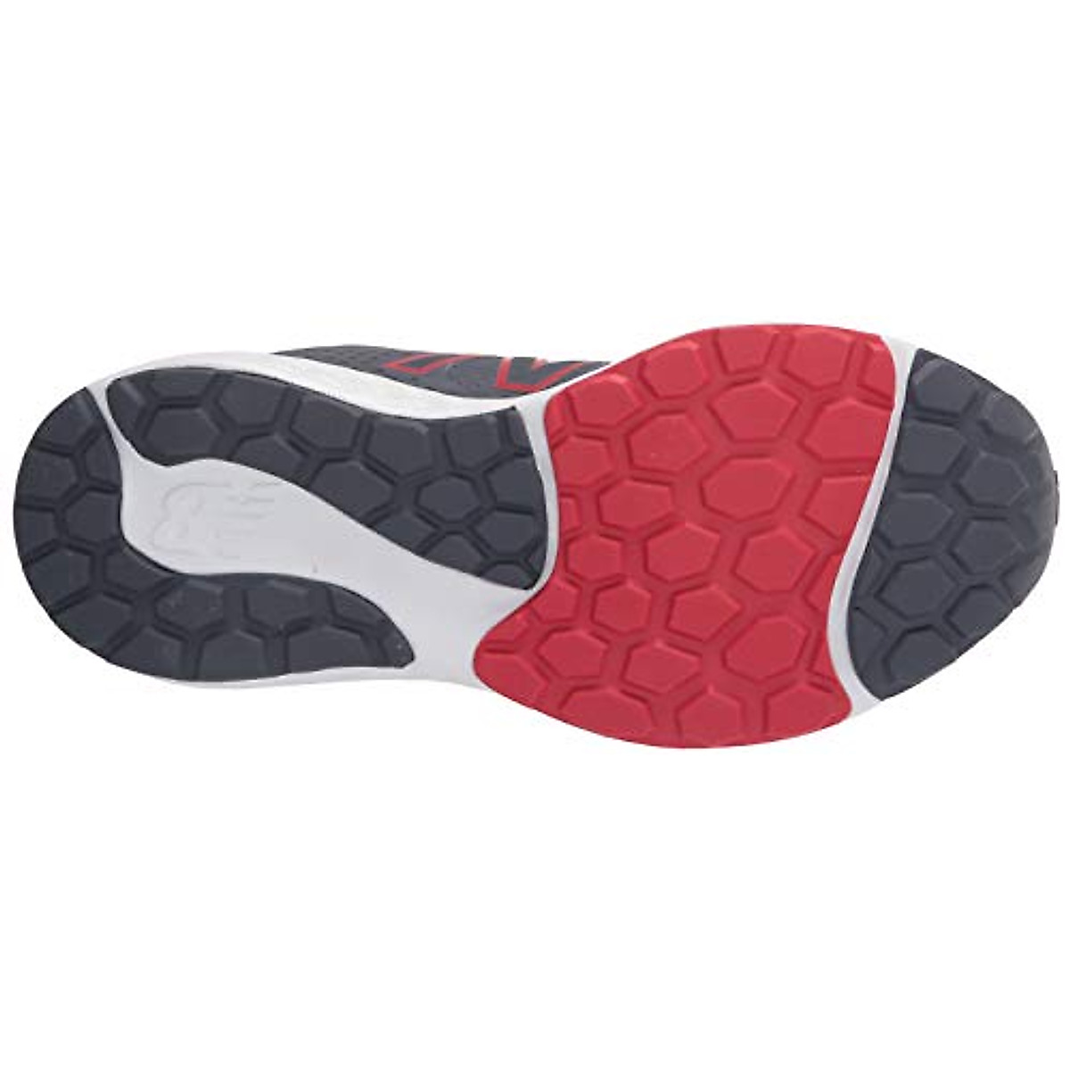 New Balance Men's 520 V7 Running Shoe, Grey/Red, 12