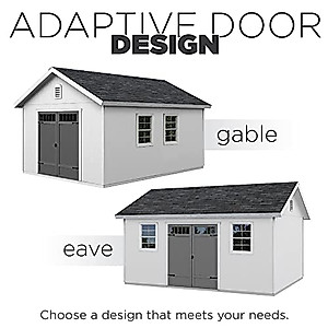 Handy Home Products Scarsdale 10x16 Do-It-Yourself Wooden Storage Shed