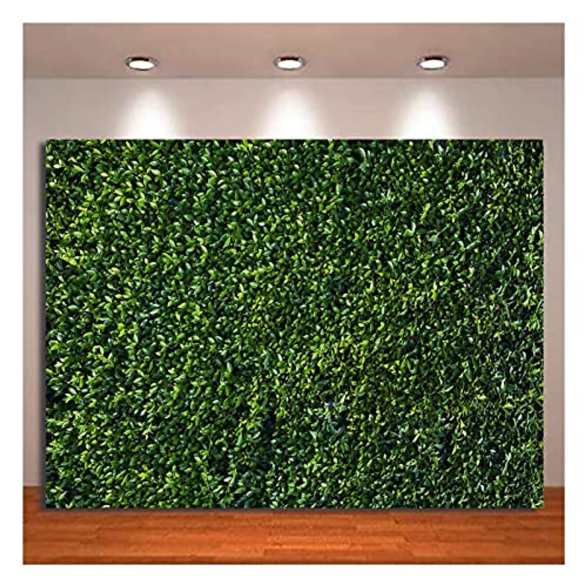 XLL Nature Spring 3D Green Leaves Photography Backdrops Newborn Baby Shower Photo Background Wall Art Wedding Birthday Party Decoration Banner Studio Props Cake Table Booth 8x6ft