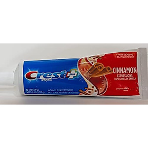 Crest Plus Complete + Whitening Cinnamon Rush Expressions 5.4 oz (4 Pack) 5.4 Ounce (Pack of 4)