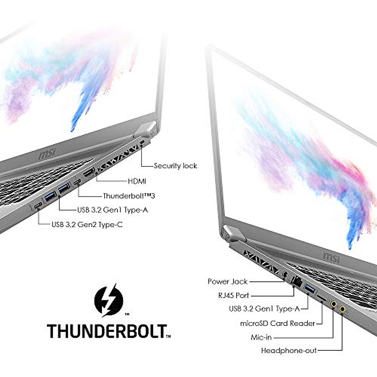 MSI Creator 17 A10SGS-252 17. 3" UHD 4K HDR1000 Mini LED Creator Laptop Intel Core i7-10875H RTX 2080 Super 32GB 2TB NVMe SSD Win10PRO VR Ready