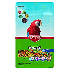 Kaytee Exact Rainbow Large Parrot,4 lb
