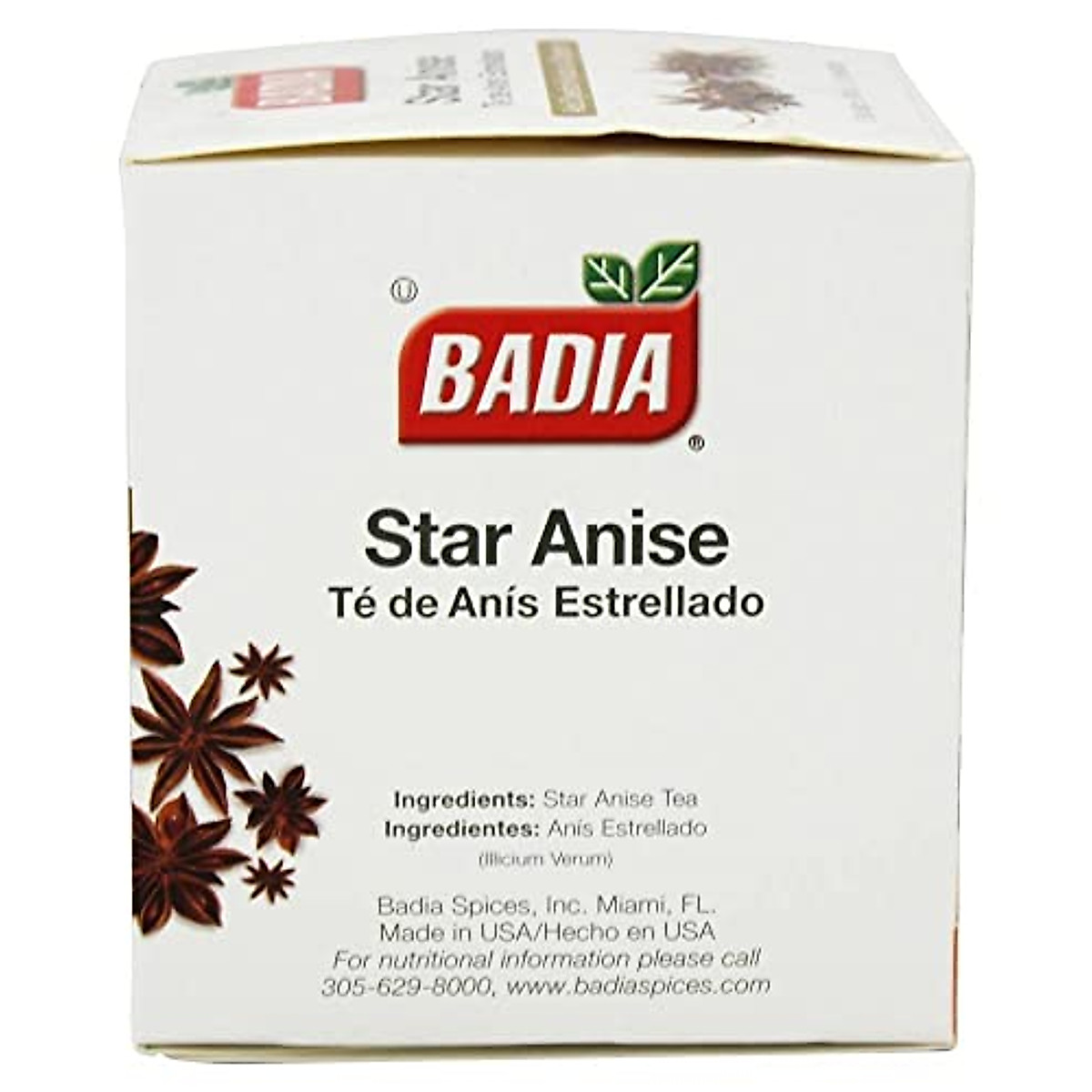 Badia - Star Anise Tea Caffeine Free - 10 Tea Bags