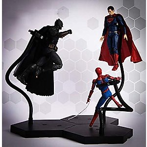 Lmzauet 1/6 Scale Figure Display Dynamic Stand Base can be Spliced Holder for 12" Dolls Action Figures