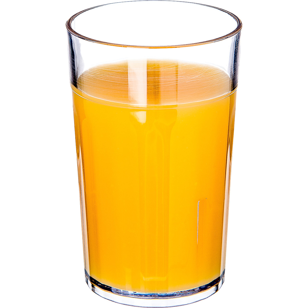 Carlisle FoodService Products 110507 Bistro Tumbler, 5 oz, Clear, Plastic