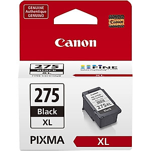 Canon PG-275 XL Black and Canon CL-276 Color Ink Cartridges (Retail Packaging)
