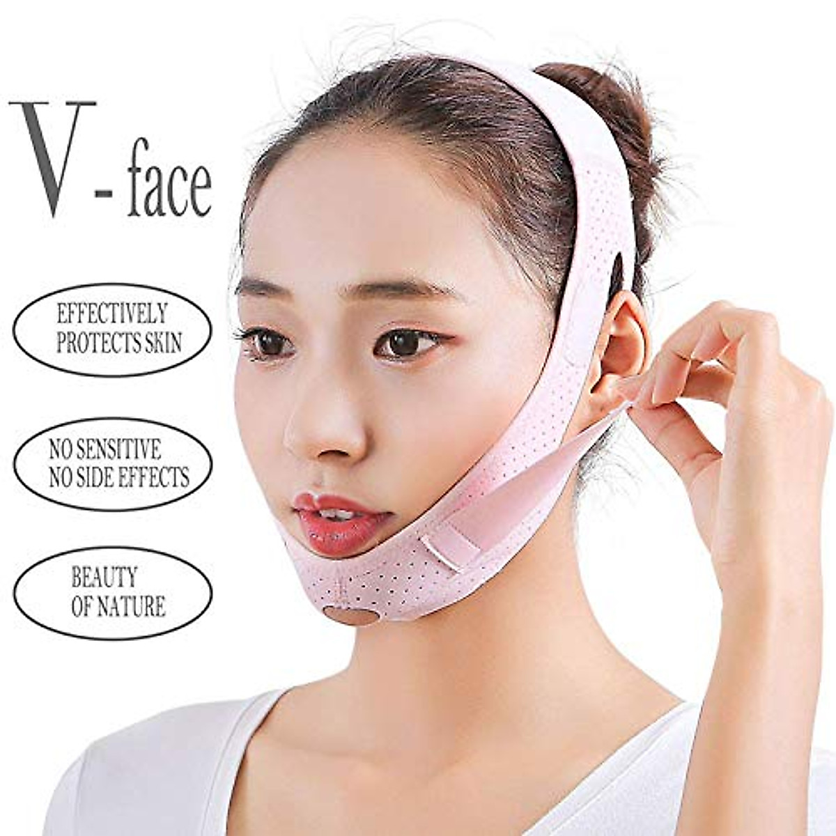Face Lifting Slimming Belt, Doublechin Reducer, Facial Intense Lifting, Reduce Weight Slimming Belt, Skin Care Chin Lifting Firming Strap