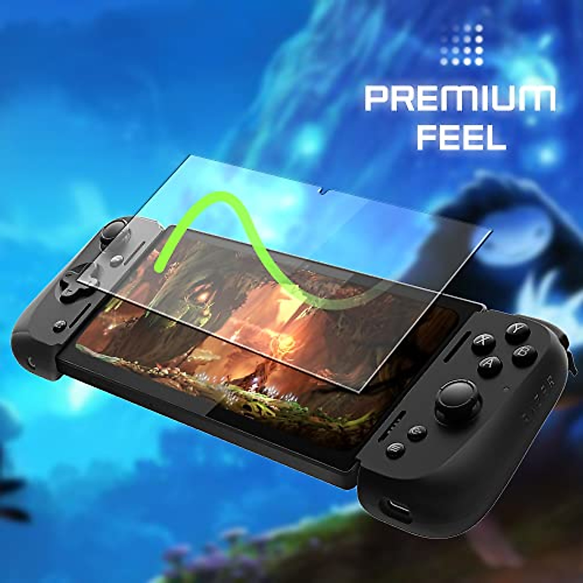 magglass Matte Screen Protector for Razer Edge - Anti Glare Tempered Glass Display Guard (Android Handheld Gaming Console)
