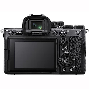 Sony a7 IV Full Frame Mirrorless Camera Body with FE 50mm F1.8 Full Frame E-Mount Lens ILCE-7M4/B + SEL50F18F Bundle with Deco Gear Photography Backpack + Monopod + 2 Battery, LED and Kit Accessories