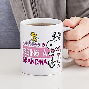 CafePress Happiness Is Grandma Mug Ceramic Coffee Mug, Tea Cup 11 oz