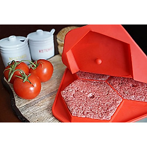 Burger Master MAX 4-in-1 Burger Press by Shape+Store