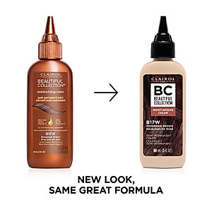 Clairol Professional Beautiful Collection Hair Color, 17W Rosewood Brown, 3 oz. - Packaging May Vary