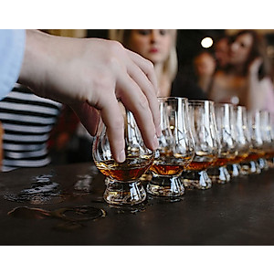 GLENCAIRN EDRADOUR A TASTE OF THE HIGHLANDS BRANDED WHISKY GLASS IN GIFT CARTON