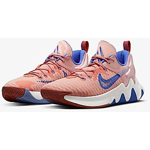 NIKE Men's Giannis Immortality Shoes Sneaker, Artic Orange Medium Blue, 15