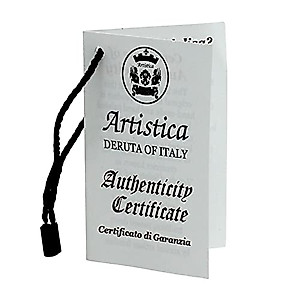 RICCO DERUTA DELUXE: Canister Medium [RI016M] - Authentic hand painted in Deruta, Italy. Original design. Shipped from the USA with Certificate of Authenticity.