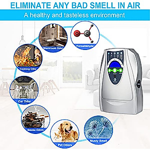VTAR Ozone Machine, 500mg/h Multipurpose Ozone Machine Purify Air,Water,Fruits,Vegetables,Toothbrushes,Aquarium.Fruit Cleaner Device in Water