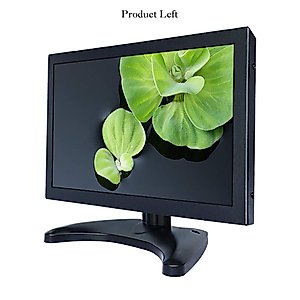 iChawk 10.1" inch Display 1920x1200 16:10 IPS Widescreen 1080p Full HD AV BNC HDMI-in VGA Metal Shell Industrial Medical Monitor LCD Screen PC Display, U-Disk Player with Built-in Speaker W101MN-59H