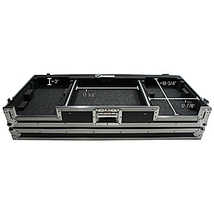 Harmony Audio HCCDJDJM2KW Coffin Flight DJ Custom Case Compatible with Pioneer DJM-2000 & CDJ-2000