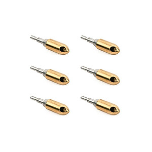 DarkForest 6pcs DB-14 Whistle Broadheads 125 Grain Whistling Arrowhead for Signal Sound to Locate or Fun with Friends