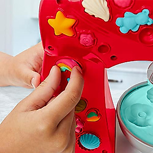 Play-Doh Kitchen Creations Magical Mixer Playset, Toy Mixer with Play Kitchen Accessories, Arts and Crafts for Kids 3 Years and Up