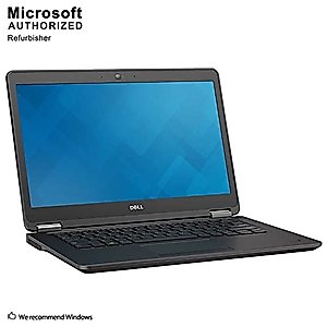 DELL Latitude E7450 14 INCH Laptop, Intel CORE I5-5200U 2.2GHZ, 8G DDR3L, 256G SSD, DP, HDMI, Windows 10 Pro 64 Bit-Language English/Spanish/French(Renewed)