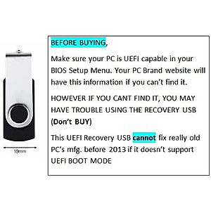Windows 10 bootable USB for Repair | Recovery | Re-Installation | fix Boot Errors - fix Update Errors for Windows 10 Computers PC