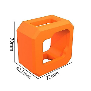 CoyKtonty Orange Floaty Case for GoPro Hero 11 Black Mini Camera Accessories Diving Floating Protective Cover for GoPro 11Black Mini Case