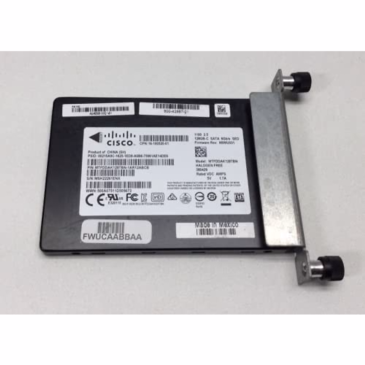 128GB 16-00520-01 800-42987-01 MTFDDAK128TBN SATA 6GB/S SED ASA 5508-X SSD