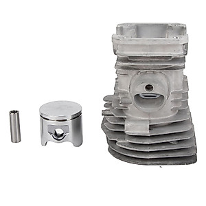Cylinder Head Piston Kit for Husqvarna 345 H345 Chainsaw 42mm, Chainsaw Replacement Accessories