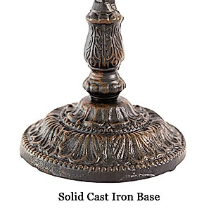 Wreath Stands for Display, Metal Wreath Holder Stand, Standing Wreath Hanger Stand with Study Wrought Iron Base, Adjustable Tabletop Display Stand for Christmas and New Year Wreath, Wedding Party Decor